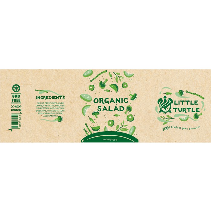 Create a packaging design for salad bowl | Product packaging contest