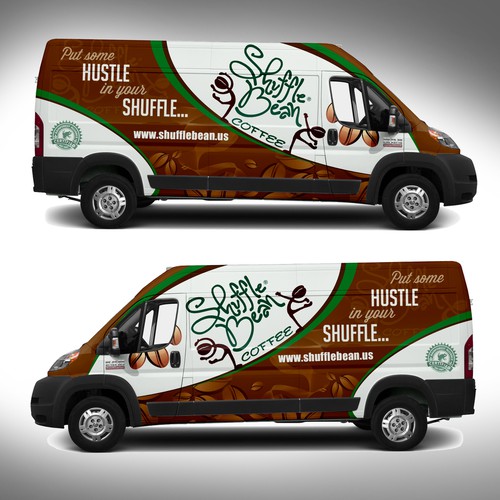Designs | Design a hip, attention getting coffee delivery wrap for ...