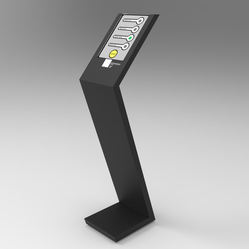touchscreen voting machine | 3D contest