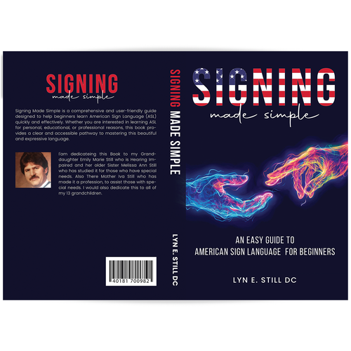 Designs | Illustration to appeal to Beginners of ASL | Book cover contest