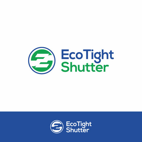 EcoTight Shutter logo for healthy, biosecure environment | Logo design ...
