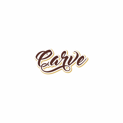 Carve, a cool logo for a new brand | Logo design contest