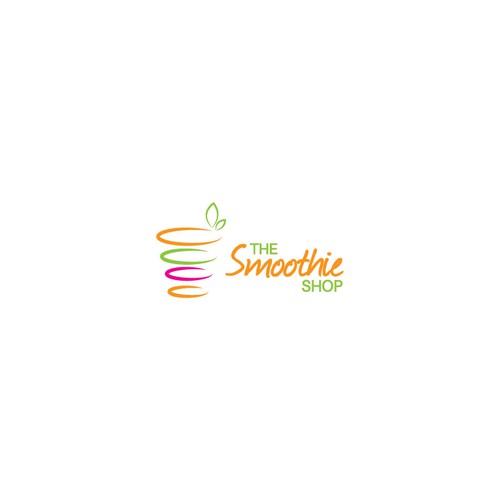 Create a fun logo and website template for our new Smoothie Shop ...