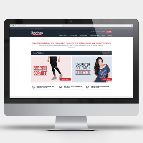 Redesign Site for Fun Daily Deal Company | Web page design contest