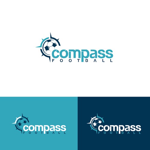 Design a logo for Compass Football, a new soccer-focused internet TV ...