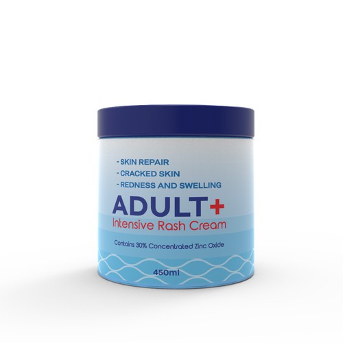 Design an authoritative label for a adult cream! | concurso Embalagem