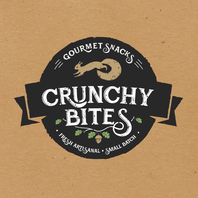 Crunchy Bites necesita un logo/etiqueta retro para sus snacks | Product ...