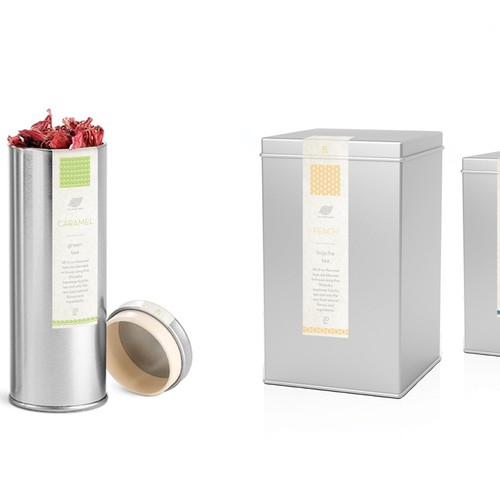 Designs | Create a label for Flavored Japanese Tea Tin | Product label ...