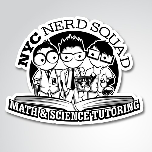 Nerds in Search of Tutoring Company Logo | Logo design contest