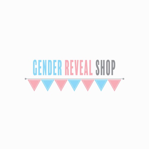 Gender Reveal Website Needs a Hip, Fun Logo! | Logo design contest