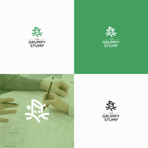 Design a powerful logo for The Grumpy Stump | Logo design contest