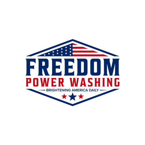 Designs | Design a Bold and Patriotic Logo for Freedom Power Washing ...