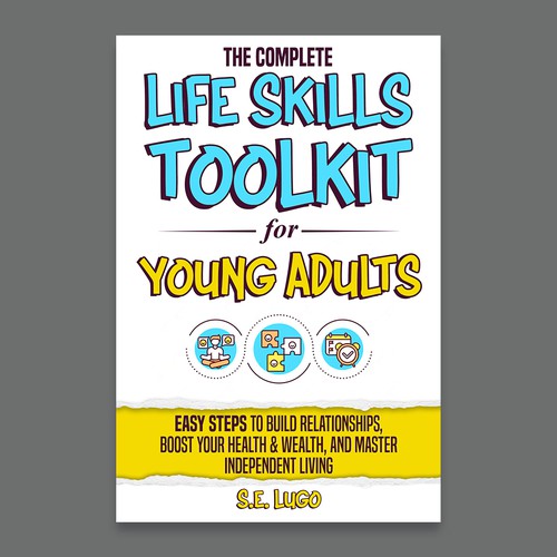 Designs | Design a modern ebook cover for The Complete Life Skills ...