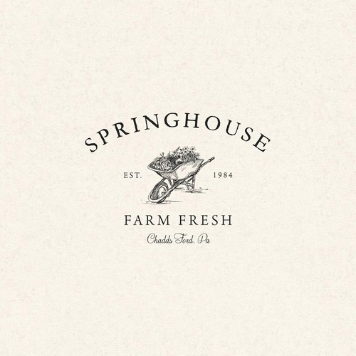 Designs | Unique! 1 logo for Springhouse, representing a Farm shop and ...