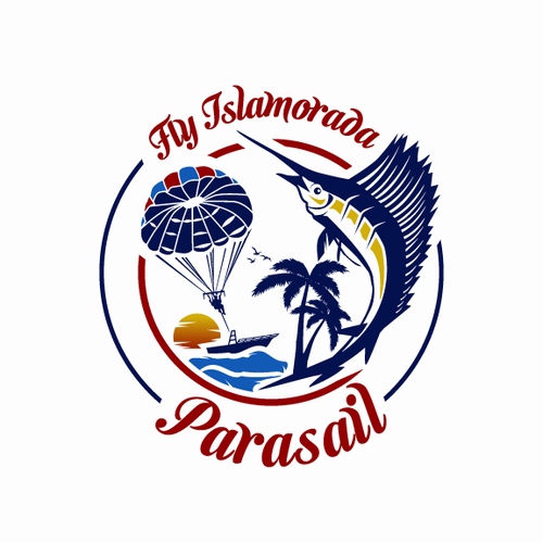 Cool and Edgy Parasail Logo Needed! | Logo & brand identity pack contest