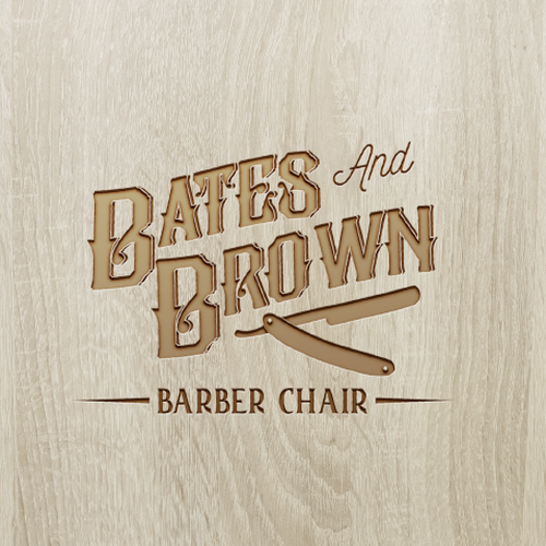Create a sophisticated logo for Bates and Brown Barber Chair | Logo ...