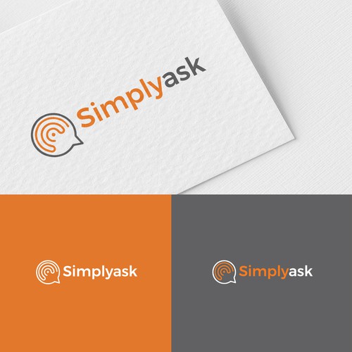 Designs | Logo design for SimplyAsk - A conversational AI platform ...