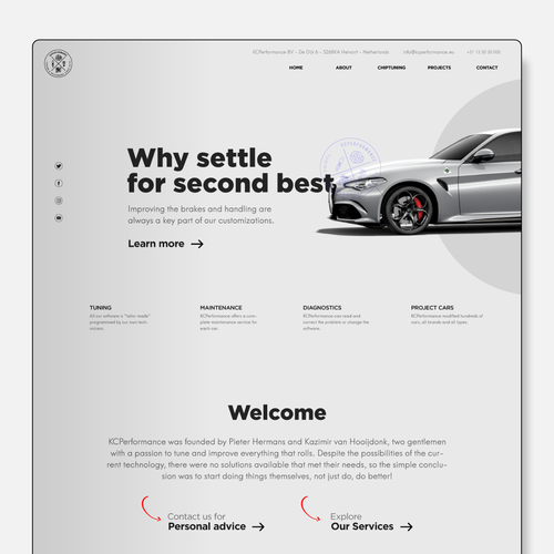 Designs | Create a great website re-design for a famous Dutch car ...