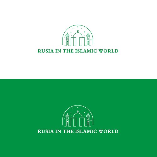 Logo for an academic project on Russia and the Islamic World | Logo ...