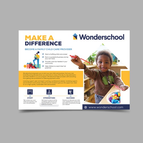 Designs | Wonderschool Provider Ad | Postcard, flyer or print contest