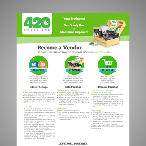 Create a Catchy Flyer for our Vendors! | Postcard, flyer or print contest