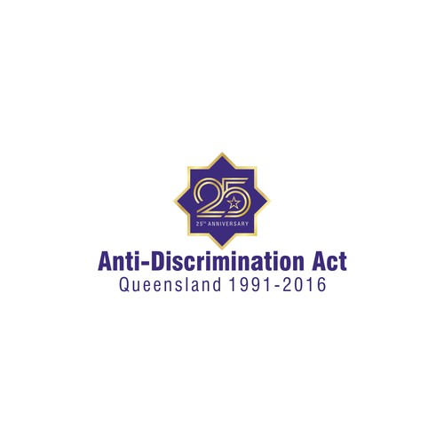 Create a sophisticated logo to commemorate 25 years of anti ...