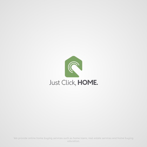 Just Click, HOME | Logo design contest