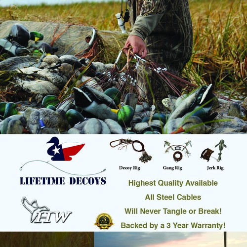 Create a full-page ad for a waterfowl hunting magazine | Postcard ...