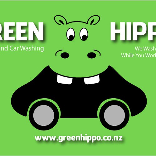 Create the next logo for Green Hippo Mobile Hand Car Washing | Logo ...