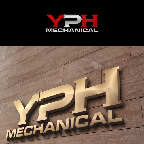 create a modern clean looking logo with pipe wrenches and maple leaf ...