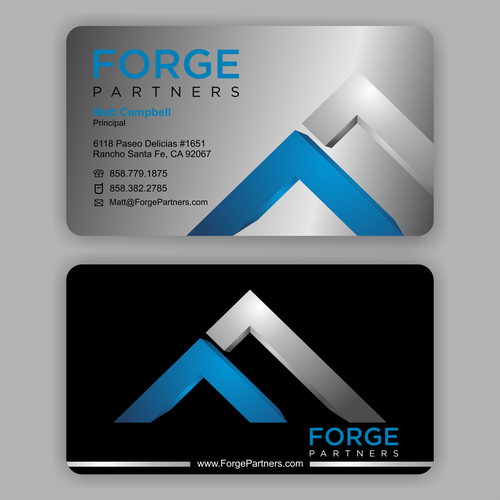 Hot New Business Cards for Forge Partners! | Business card contest