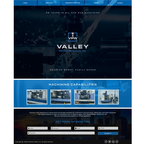 VPW Project | Web page design contest