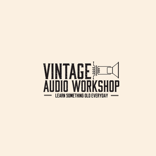 Vintage Audio Workshop badly needs a logo | Logo & brand identity pack ...