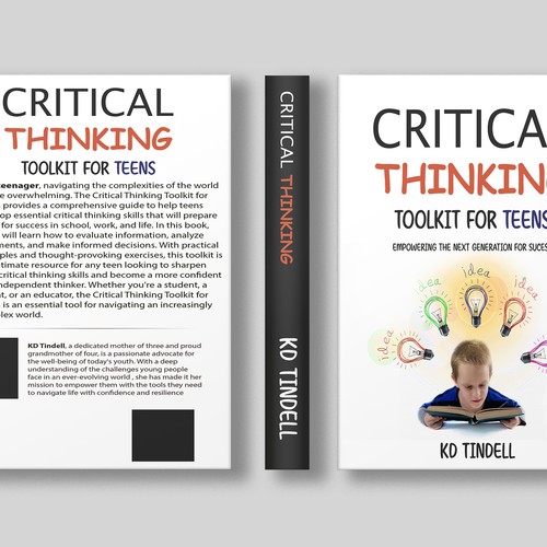 Designs | Critical Thinking Skills for Teens | Book cover contest