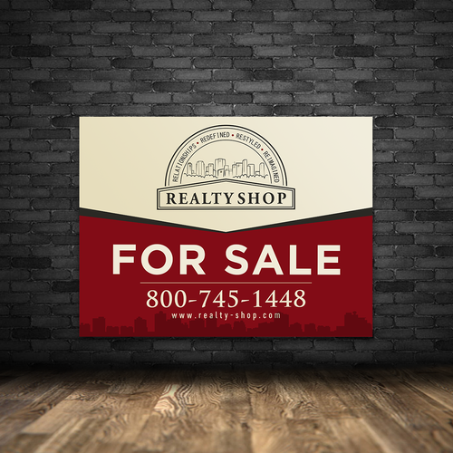 Savy Realtestate firm needs a creative and stand out sign! | Signage ...