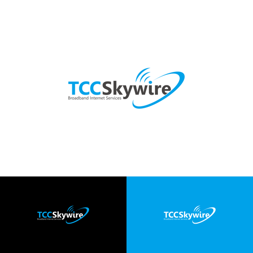Need new logo for TCC Networks LLC/ Skywire Gigabit Internet services ...