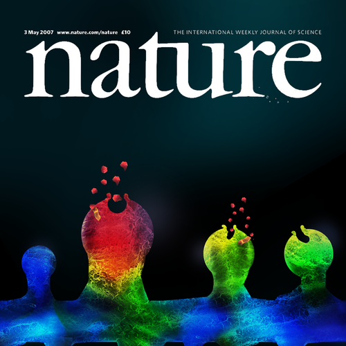 Captivating illustration for cover of scientific journal Nature ...