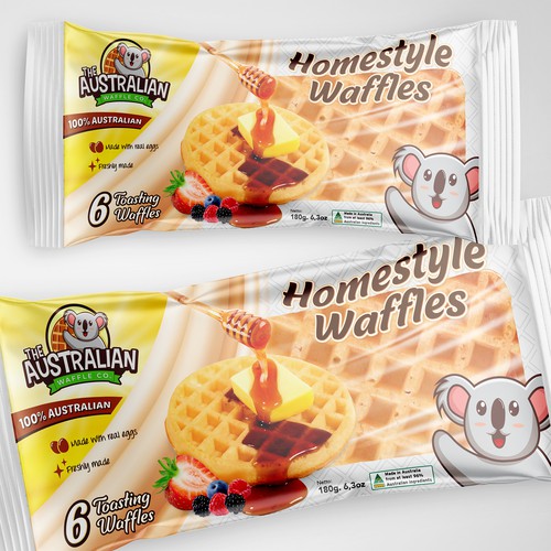 Designs | Waffle Packet Design | Product packaging contest