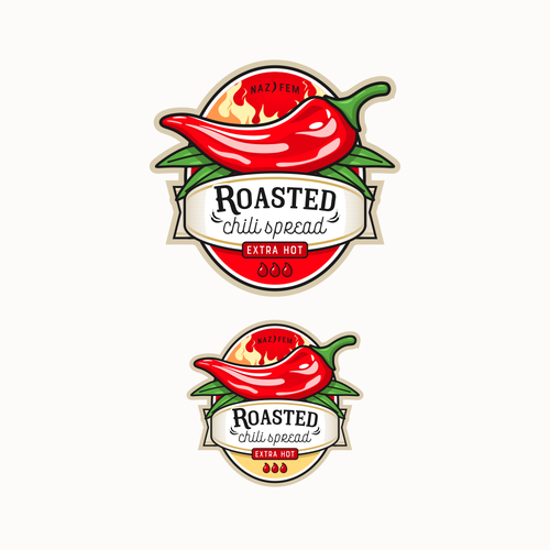 Designs | Chili Pepper design for new product | Logo design contest