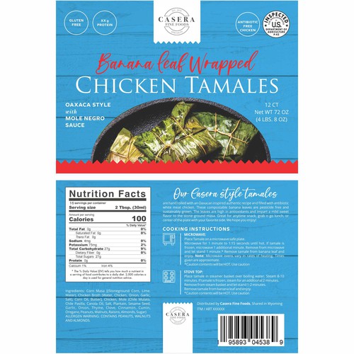 Designs | Tamales | Product packaging contest