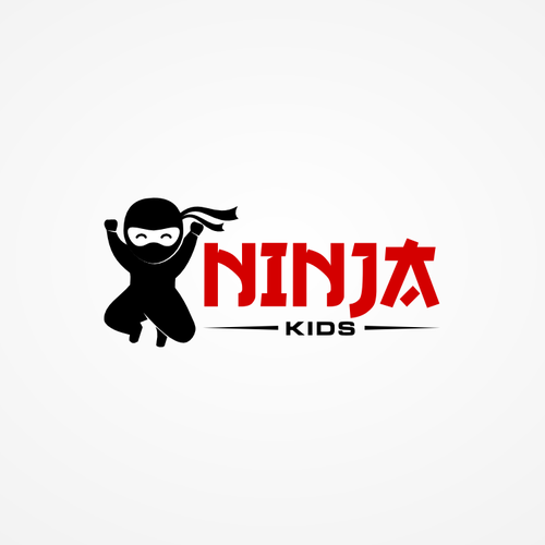 ninja kids logo | Logo design contest