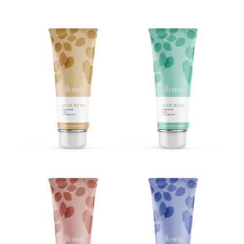 Designs | Tube design for a natural body care cream | Product packaging ...