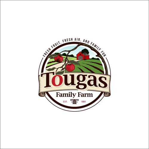 Designs | Vintage pick-your-own fruit farm logo, appealing to families ...