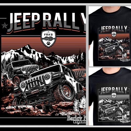 Designs | Jeep Rally - Nonprofit Fundraiser | T-shirt contest