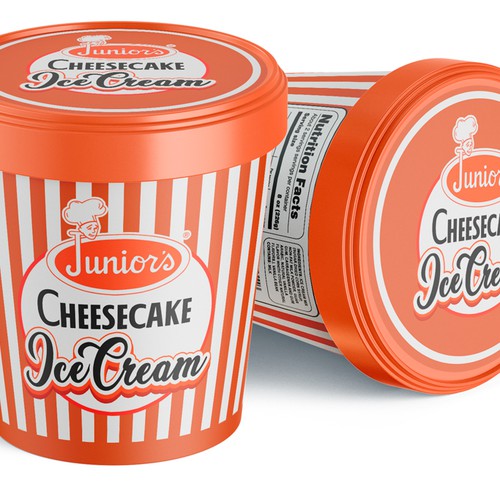 Designs | Secret Creamery X Juniors Cheesecake Ice Cream Pint Design ...