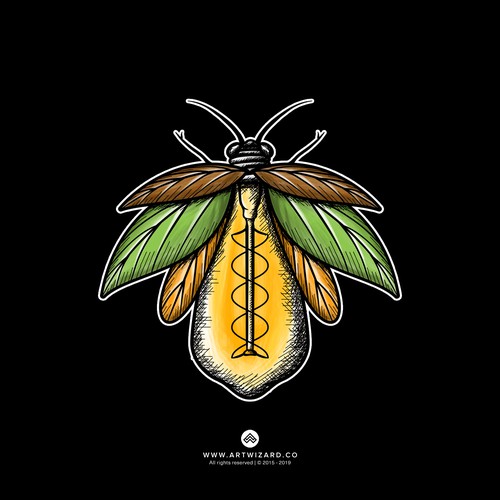 Designs | Create a unique Vintage Hand Drawn Logo of a Firefly with ...