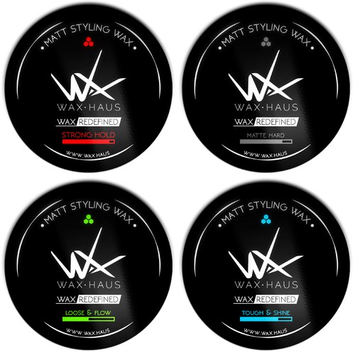 Design of Professional Designer Hair Wax Product Packaging - The Wax ...