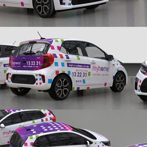 Designs | Striking cleaning company fleet car design needed | Car ...