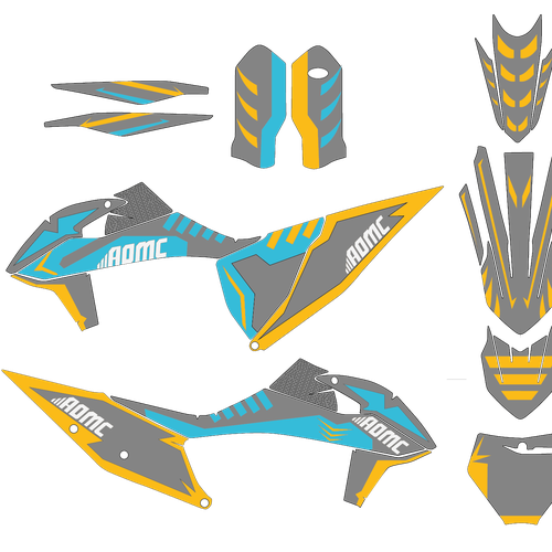 Create an Exciting Motocross Graphics Kit and Van Wrap | Car, truck or ...