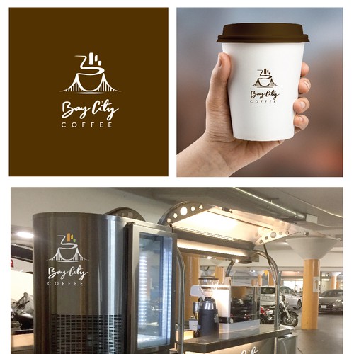 Contemporary Coffee Cart Logo/Design | Logo design contest